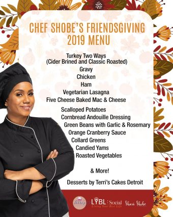 CUSTOM MENUS – Chef Shobe